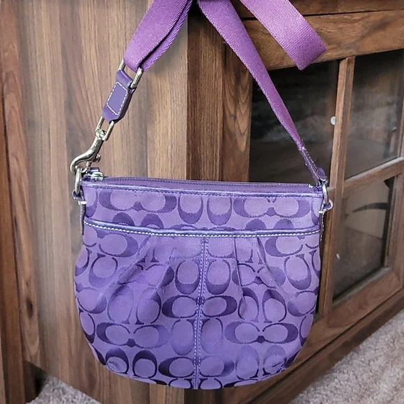 Coach | Bags | Coach Purple Crossbody Coach Crossbody Coach Coach | Bags | Coach Purple Crossbody Coach Crossbody Coach